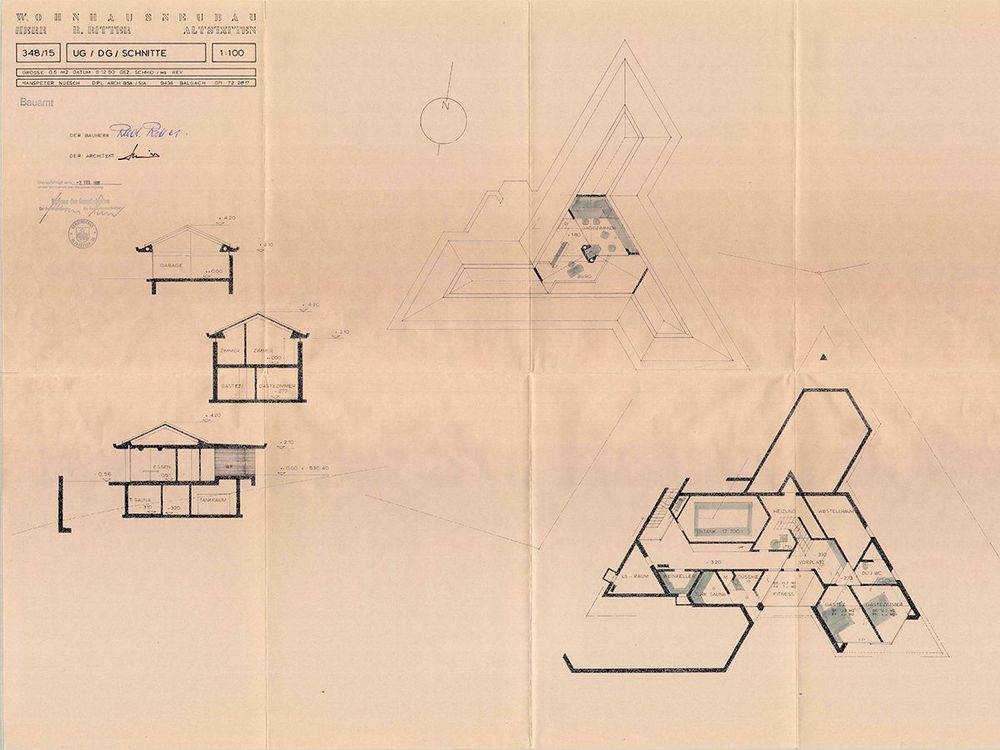 Hexagon House Plan Wright